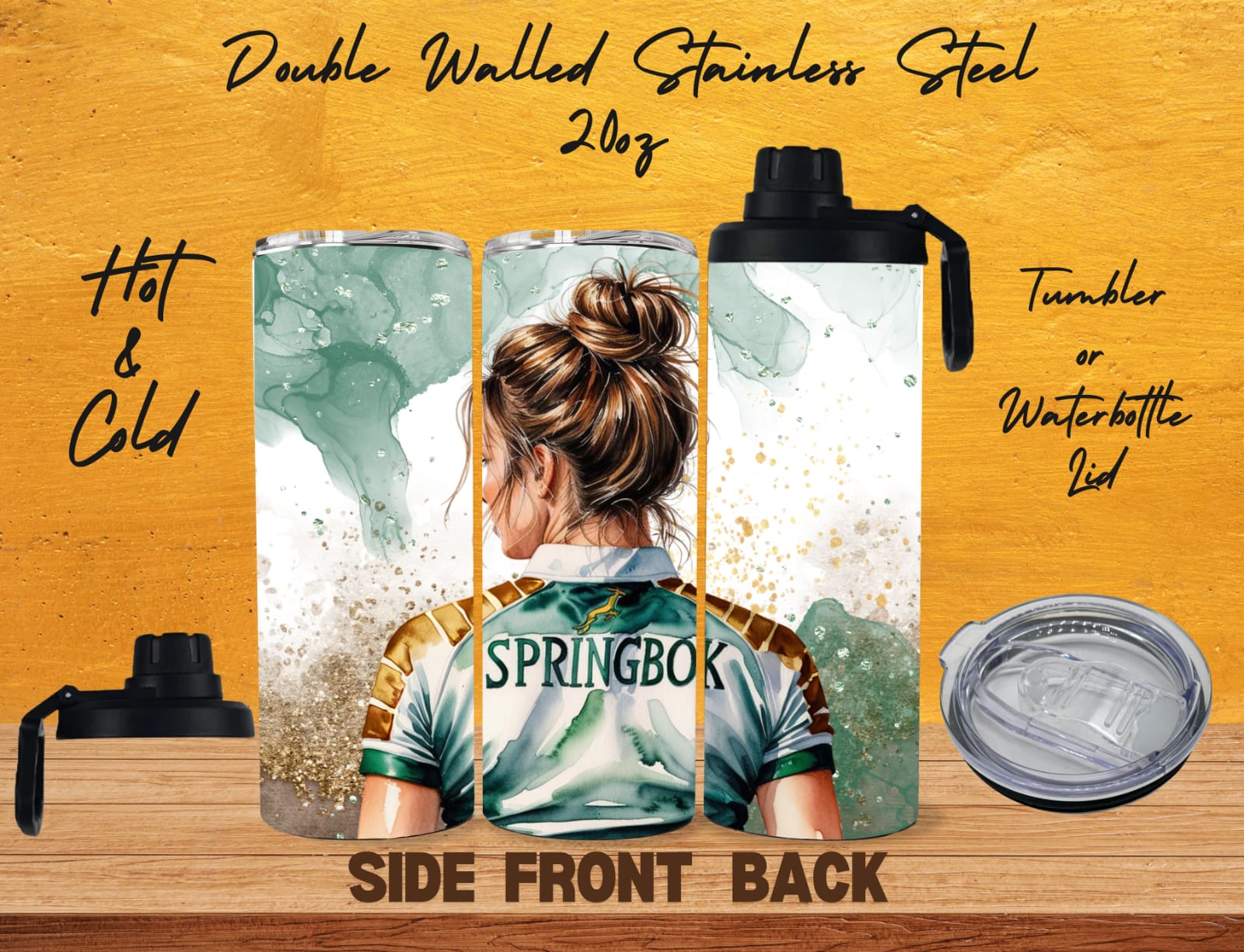 Watercolour Springbok Tumblers – BU Wholesale