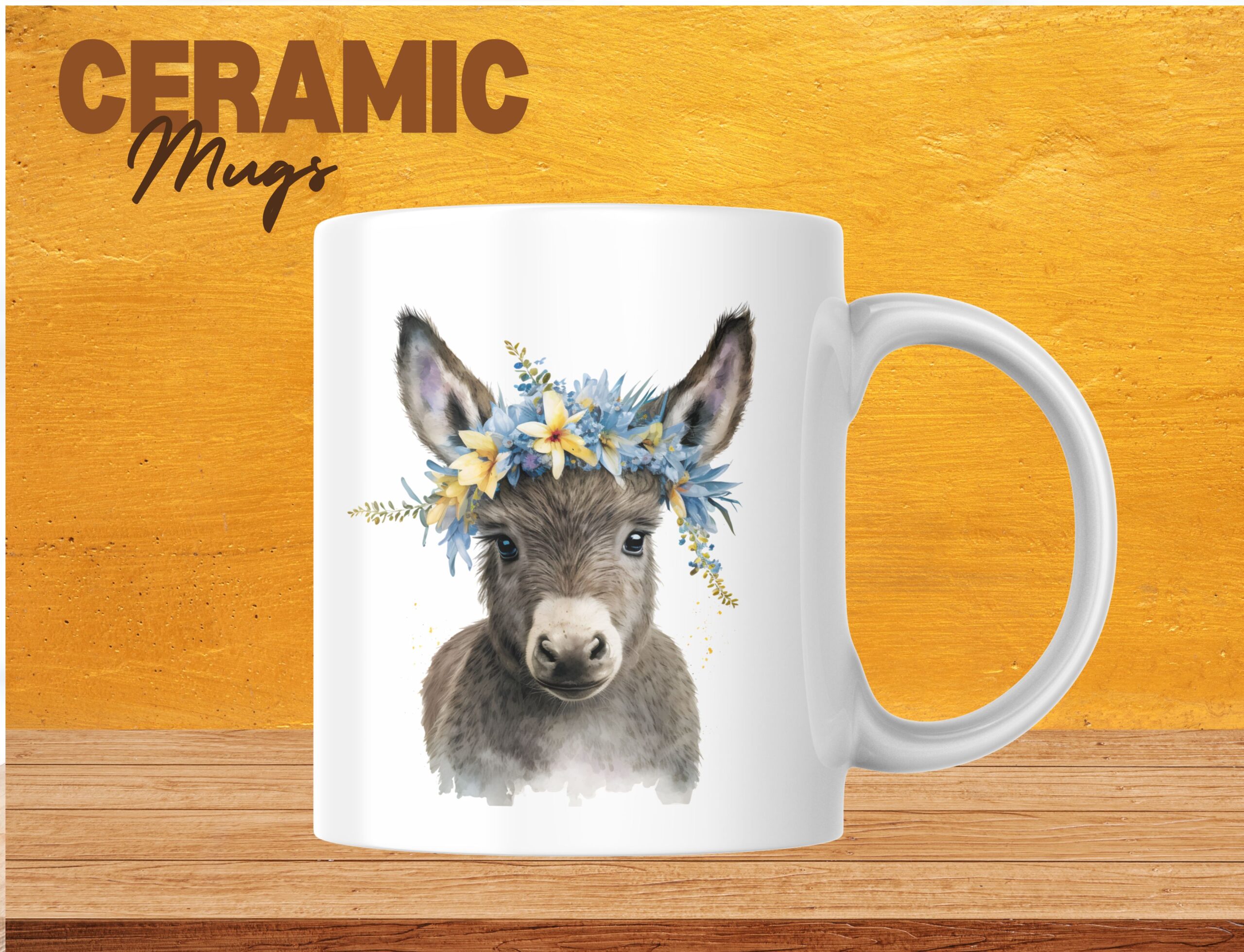 Donkey Ceramic Mug – Biki Uniek Wholesale